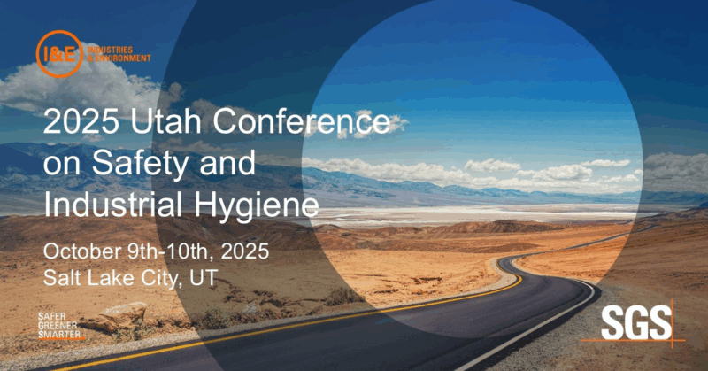 2025 Utah Conference on Safety and Industrial Hygiene - SGS North America