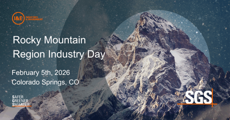 2026 SAME Rocky Mountain Region Industry Day - SGS North America